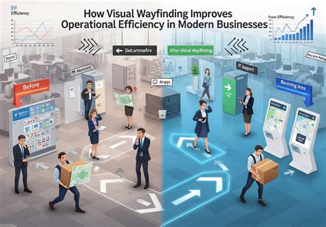 How Visual Wayfinding Improves Operational Efficiency In Modern
