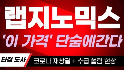 랩지노믹스 주가전망 수급쏠림현상입니다 매매동향 확인필수 코로나 재창궐로 상황은 심각해졌습니다 앞으로 대응전략이 필요하실겁니다 목표주가 또한 챙겨가세요