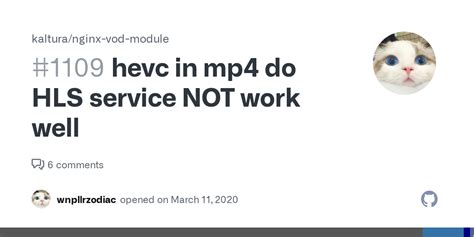 hevc in mp4 do hls service not work well · issue 1109 · kaltura nginx