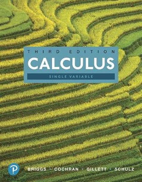 Single Variable Calculus 9780134769783 William Briggs Boeken