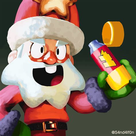 Santa Mike As Coca Cola Santa Claus Ads Rbrawlstars