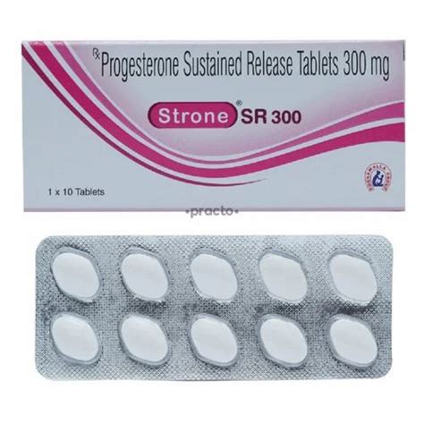 Strone Sr 300 Mg Tablets At ₹ 346 Strip Progesterone Sustained Release Tablet In Pune Id