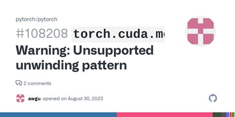 `torchcudamemoryrecordmemoryhistory` Warning Unsupported