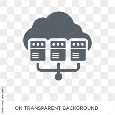 Virtualization Icon Trendy Flat Vector Virtualization Icon On Transparent Background From