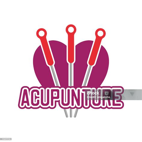 당신의 슬로건태그 라인 벡터 일러스트 레이 션을 위한 텍스트 공간 침술 치료 아이콘 건강 진단에 대한 스톡 벡터 아트 및 기타 이미지 건강 진단 건강관리와 의술