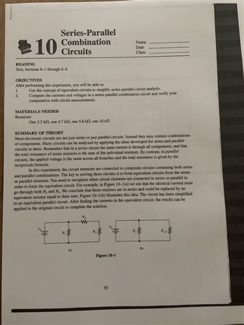 Series Parallel Combination Circuit Examples Circuit Diagram