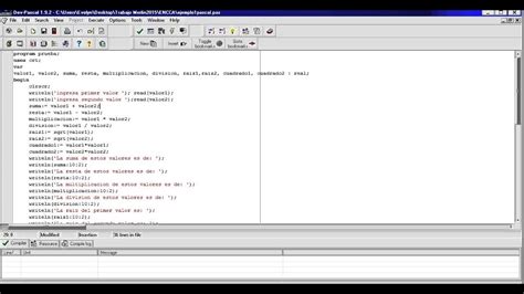 Calculadora Pascal Program Todosop