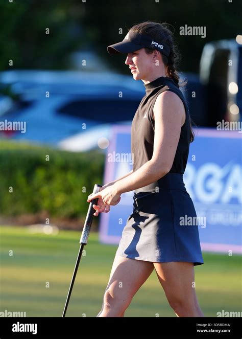 Belleair Fl November 14 Lpga Player Linn Grant Practices Her