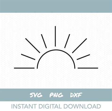 Half Sun Clip Art