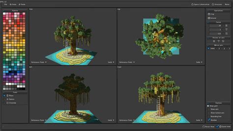 first windows release of my voxel editor r voxelgamedev