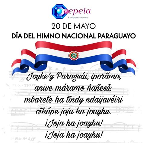 🇵🇾🎶el Día Del Himno Nacional Paraguayo Adamantino Cepeia Facebook