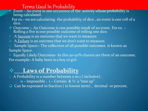 Probablity Ppt Maths Pptx