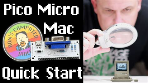 Pico Micro Mac Quick Start Youtube