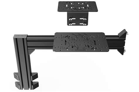 Flight Sim Control Mounts With 1 Side Support For All Aluminum Cockpit