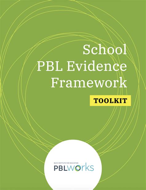 School Pbl Evidence Framework Toolkit Pblworks