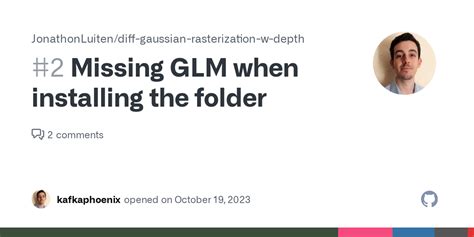 Missing Glm When Installing The Folder · Issue 2 · Jonathonluiten Diff Gaussian Rasterization W