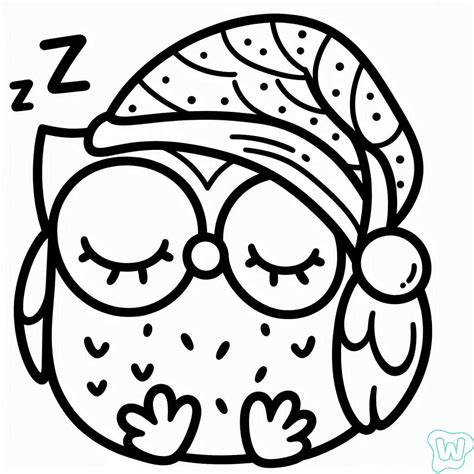 20 Búho Para Colorear Imágenes Para Colorear Gratis