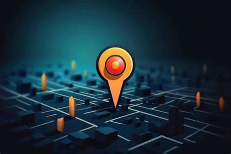 Premium Ai Image Discovering With Map Pins Location Exploration