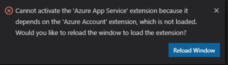 Suggestion Change The Oldest VS Code Version That The App Service Extension Supported Issue