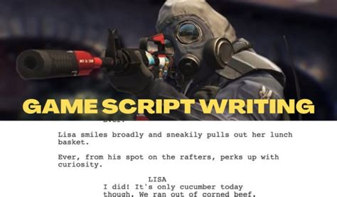 Write Your Video Game Script Or Dialogue By Keks Write Fiverr