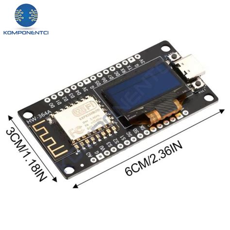 Nodemcu Esp8266 0 96 Inch Oled Wifi Geliştirme Kartı Type C I Komponentci