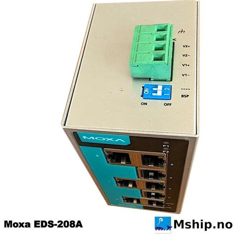Moxa Eds 208a 8 Port Compact Unmanaged Ethernet Switch