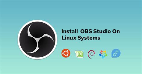 Install OBS Studio On Ubuntu Fedora Alma Linux Tipsonunix On Tumblr
