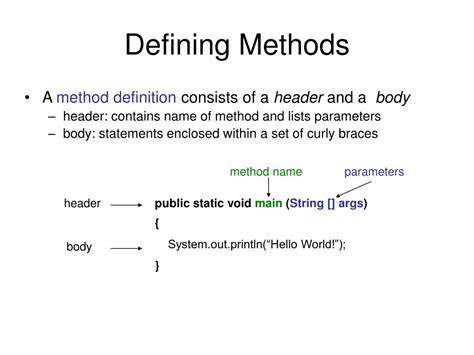 Ppt Methods Powerpoint Presentation Free Download Id4731765