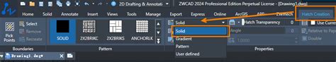 ★how To Make A Color Hatch In Zwcad Technical Knowledge Base En