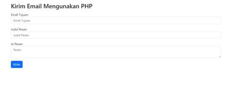 Kirim Email Dengan Php Malas Ngoding