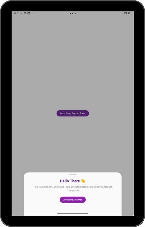 Bottomsheet In Jetpack Compose Android App Development