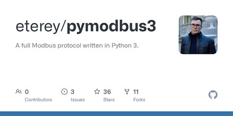 Github Etereypymodbus3 A Full Modbus Protocol Written In Python 3