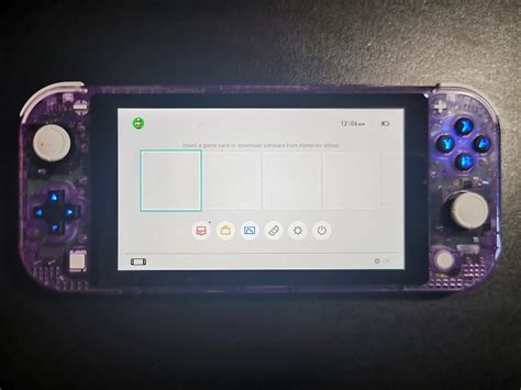 Switch Lite Mod V1 Clear Shell Lestatsmods
