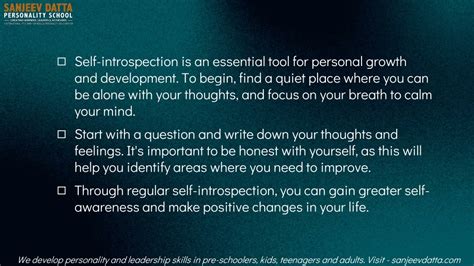 Ppt Why Is Self Introspection Important Powerpoint Presentation