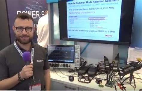 Video Tektronix Shows Their Isovu Galvanic Isolation Probes At Pcim