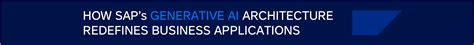 How Saps Generative Ai Architecture Redefines Bus Sap Community