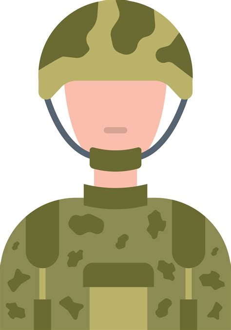 Soldier Icon Vector Image 24227974 Vector Art At Vecteezy