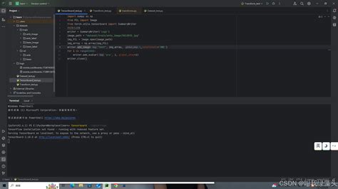 Pytorch学习的第二天，学习transform中一些类的用法，比如totensor和tensorboardpytorch 图像