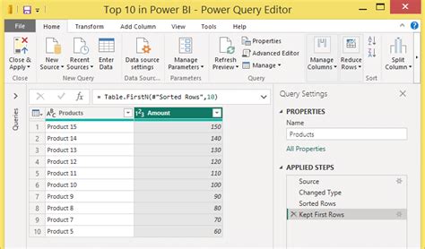 How To Get Top 10 In Power BI Microsoft Power Platform