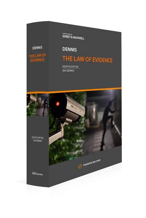 Law Of Evidence 8th Edition Thomson Reuters
