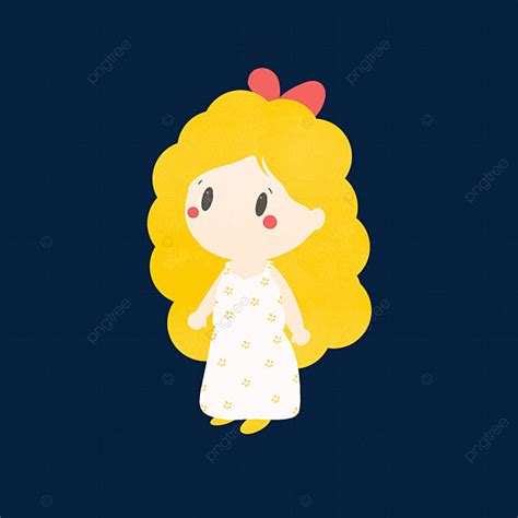 Chibi Girls Png Picture Yellow Hair Chibi Girl Chibi Girl Yellow