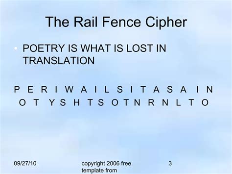 Transposition Cipher Network Securityppt