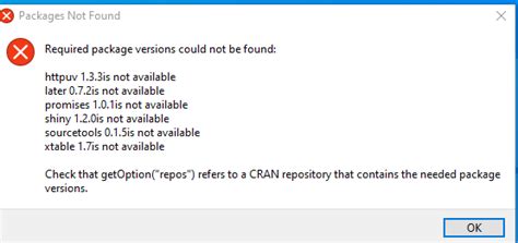 Not Able To Run Shiny App Shiny Posit Community