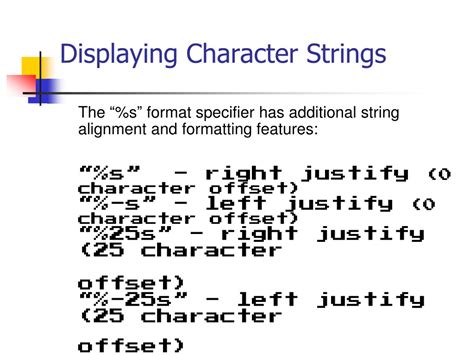 ppt input and output of character strings powerpoint presentation free download id 9155427