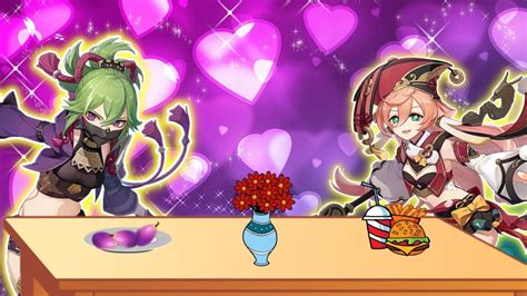 Genshin Impact Fanfic Yanfei X Shinobu Youtube