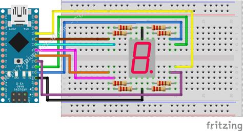 Interfacing 7 Segment Display With Arduino Nano