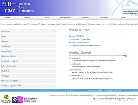 病原菌 寄主互作领域必看：pathogen Host Interactions数据库phi Base的本地使用方法 知乎