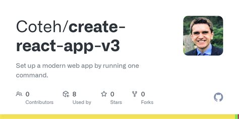 Github Cotehcreate React App V3 Set Up A Modern Web App By Running