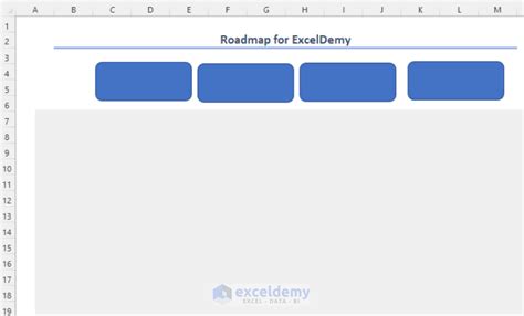 How To Create A Roadmap In Excel Easy Ways ExcelDemy