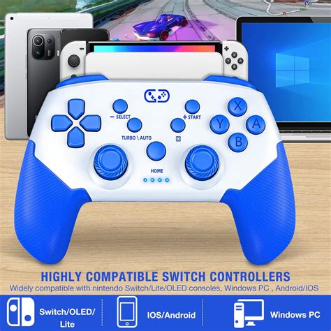 Buy Gammeefy Switch Pro Controller Wireless Switch Controller For Nintendo Switch Oled Lite